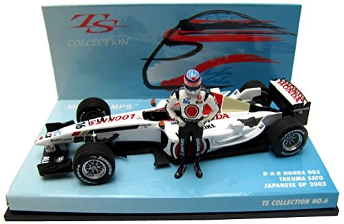 ふるいちオンライン - ホビー/ミニカー/1／43 B・A・R HONDA 005 JAPANESE GP 2003 LOOKALIKE ＃16（ホワイト×レッド） [518034316]